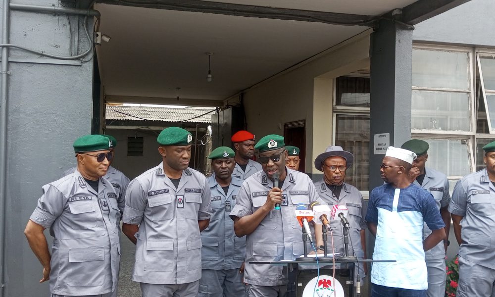 As Customs officers reject financial inducement from smugglers, Lagos ...